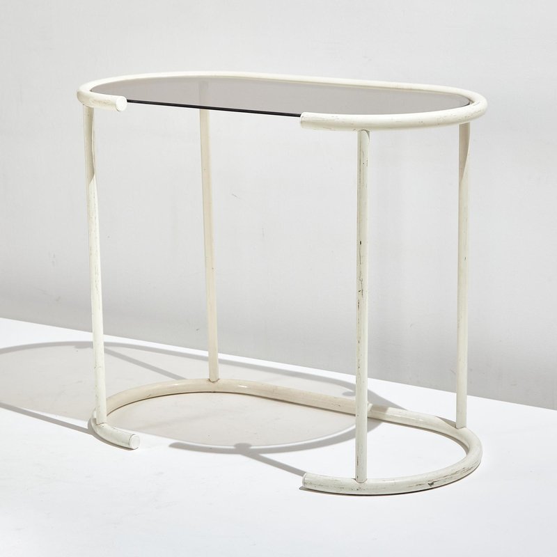 Console Table with Tubular Frame for sale at Pamono