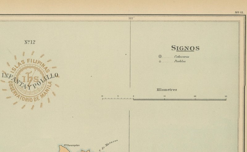 Map of Polillo Islands and Eastern Luzon Coast of Manila, 1899 for sale ...