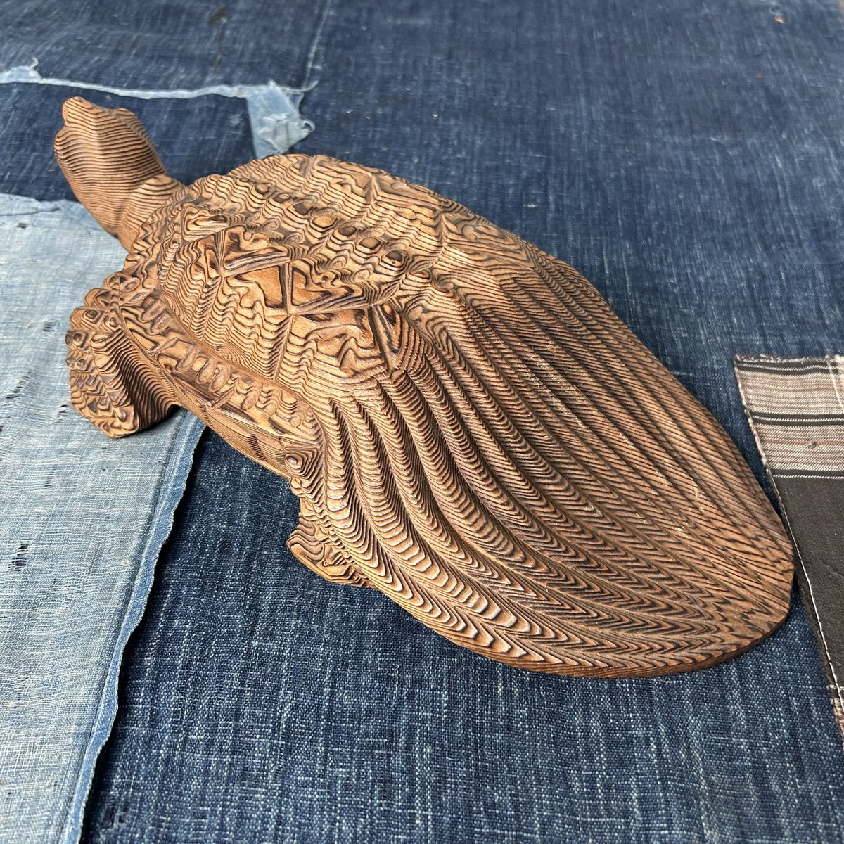 Japanese Wooden Turtle Minogame, 1960s for sale at Pamono