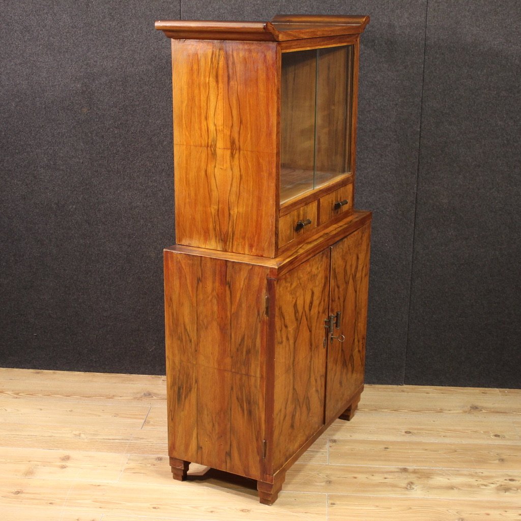 20th Century Italian Art Deco Style Display Cabinet, 1950s for sale at ...