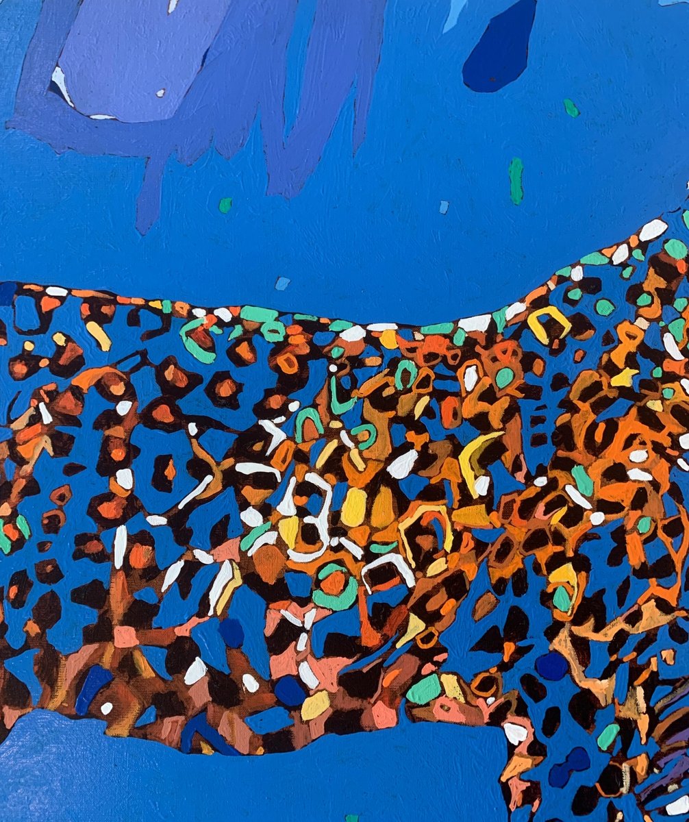 Rafal Gadowski, Panther 10, 2025, Oil on Canvas for sale at Pamono