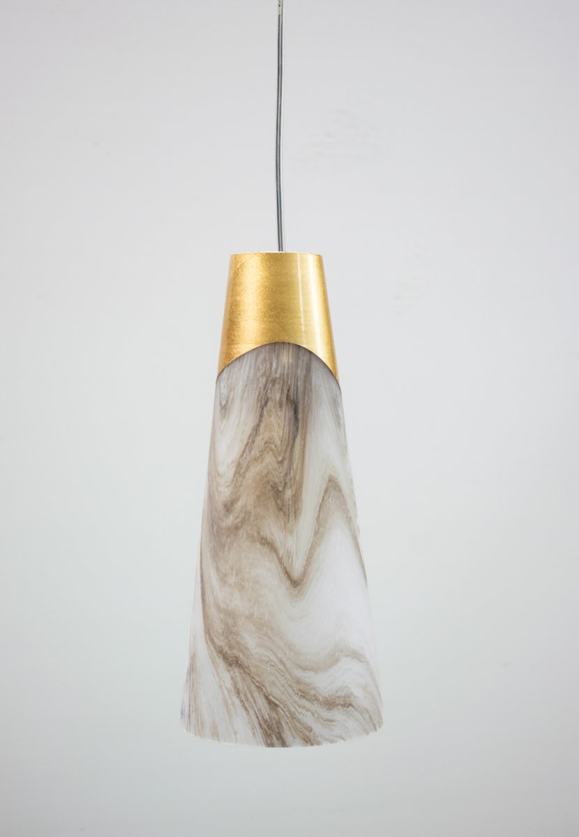 Hanging Light by Mariana Iskra for Ribo the Art of Glass for sale at Pamono