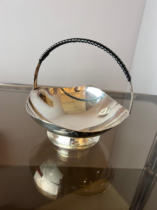 Silver-Plated Bowl from Hejl, Denmark for sale at Pamono
