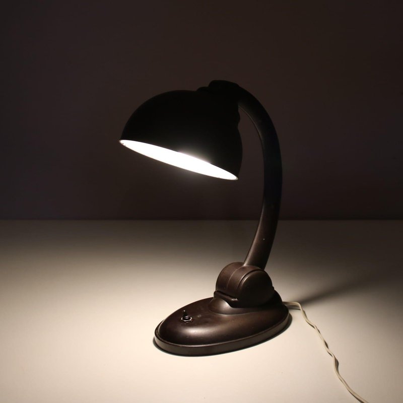 Bakelite Desk Lamp by Eric Kirkman Cole for ESC, Czech Republic, 1930s ...