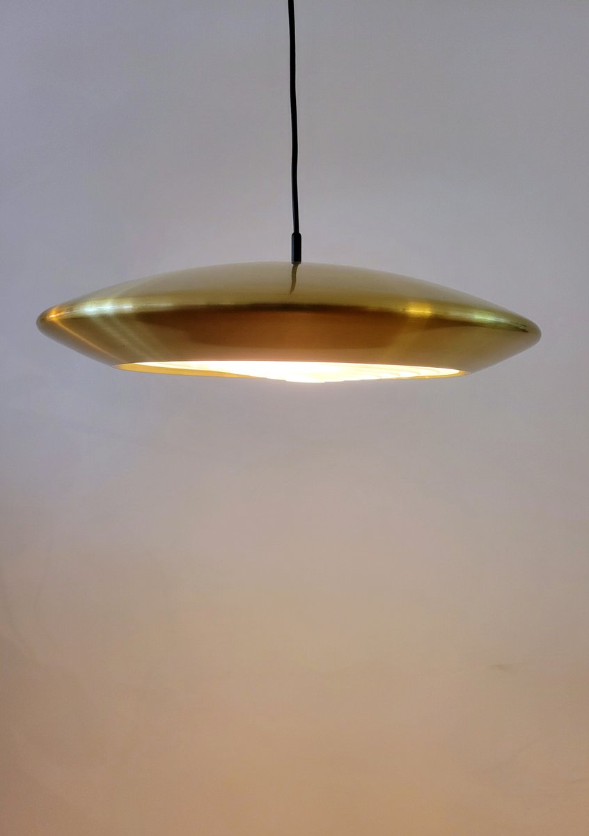 Intake Diskos Hanging Lamp by Jo Hammerborg for Fog & Morup, 1960s for ...