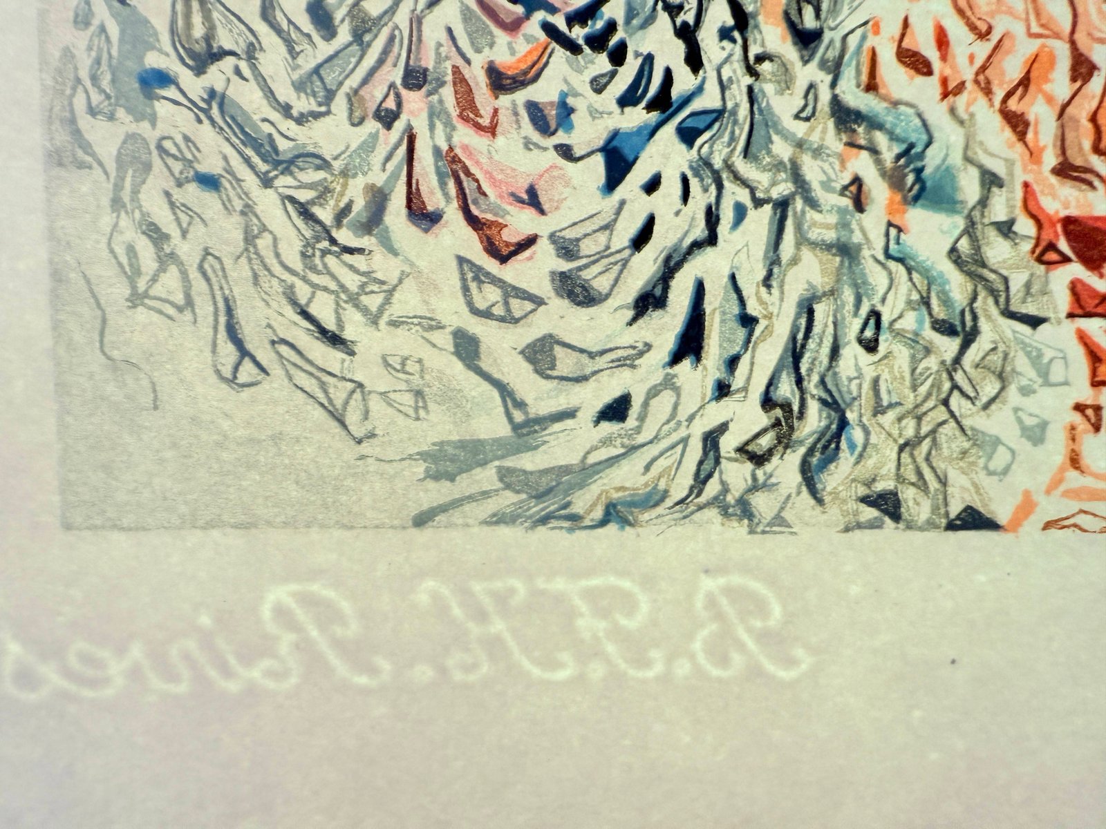 Salvador Dali, The Paradise, Canto 17: The Divine Foreknowledge, 1960 ...