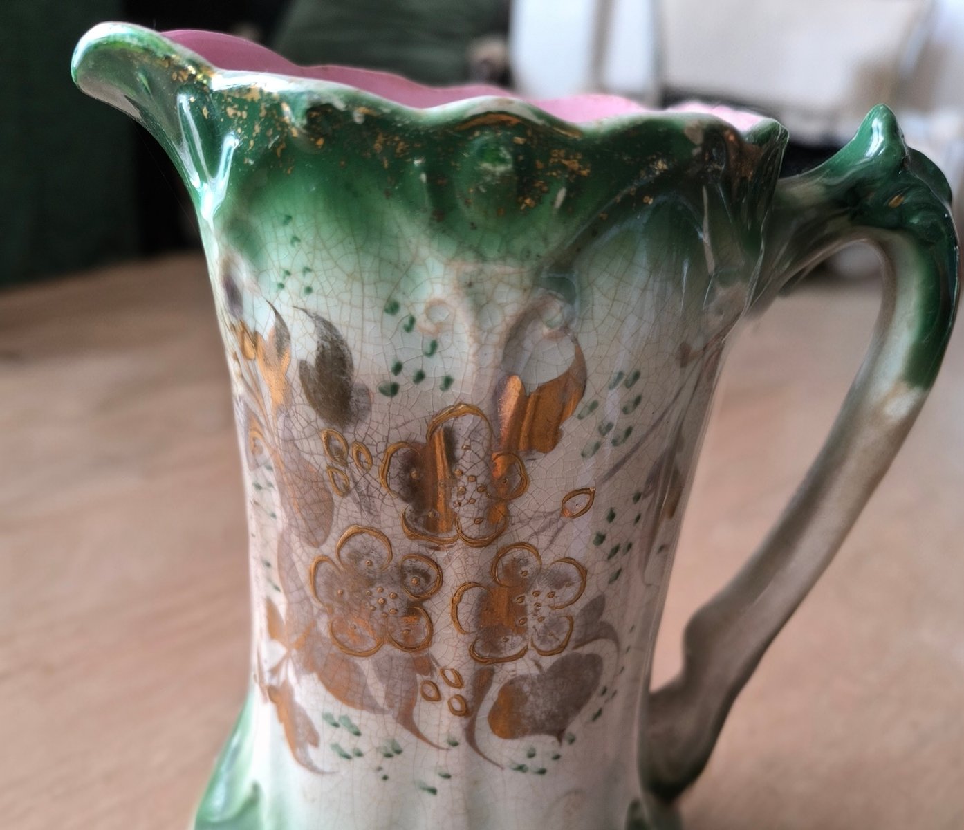 Vintage Ceramic Pitcher, 1920s for sale at Pamono