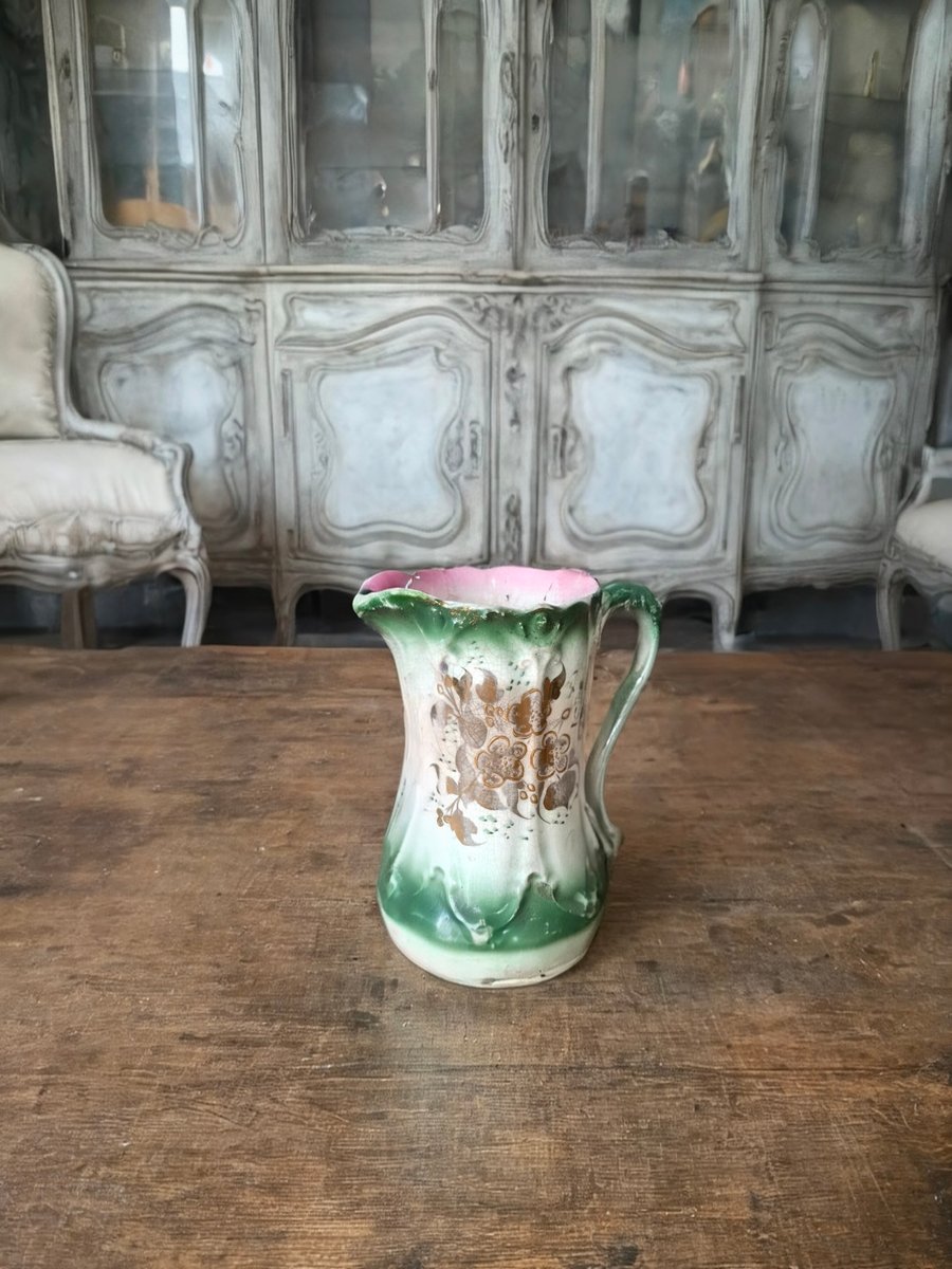 Vintage Ceramic Pitcher, 1920s for sale at Pamono