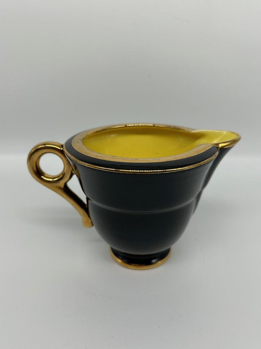 Earthenware Tea Service from Salins, 1950s, Set of 3 for sale at Pamono