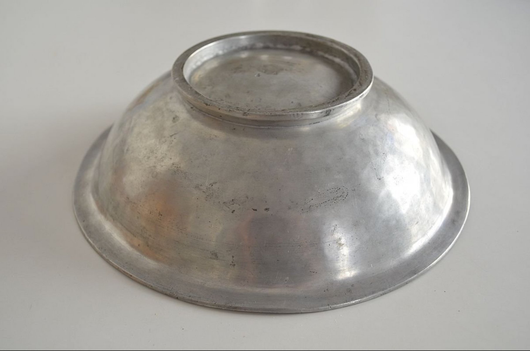 Vintage Bauhaus Pewter Bowl by Karl Raichle for Meersburg, 1930s for ...