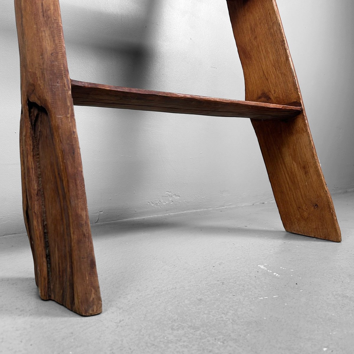 Antique Japanese Wooden Ladder from Hashigo, 1930s for sale at Pamono