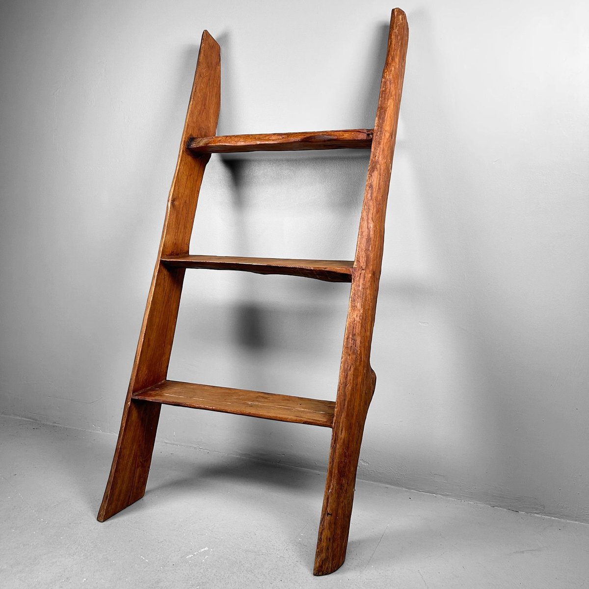 Antique Japanese Wooden Ladder from Hashigo, 1930s for sale at Pamono