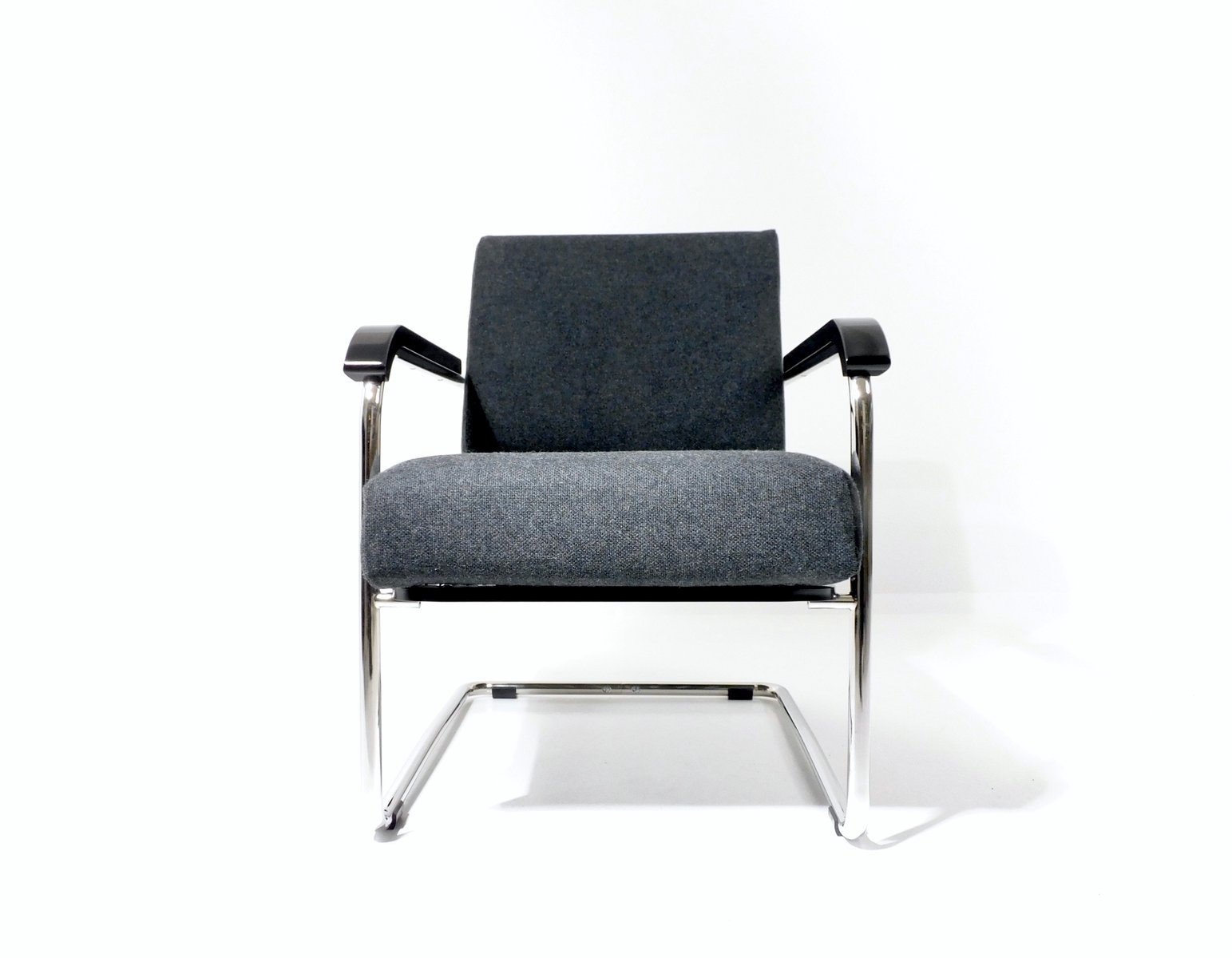 Vintage Bauhaus Armchair by Werner Max Moser for Embru, 2000s for sale ...