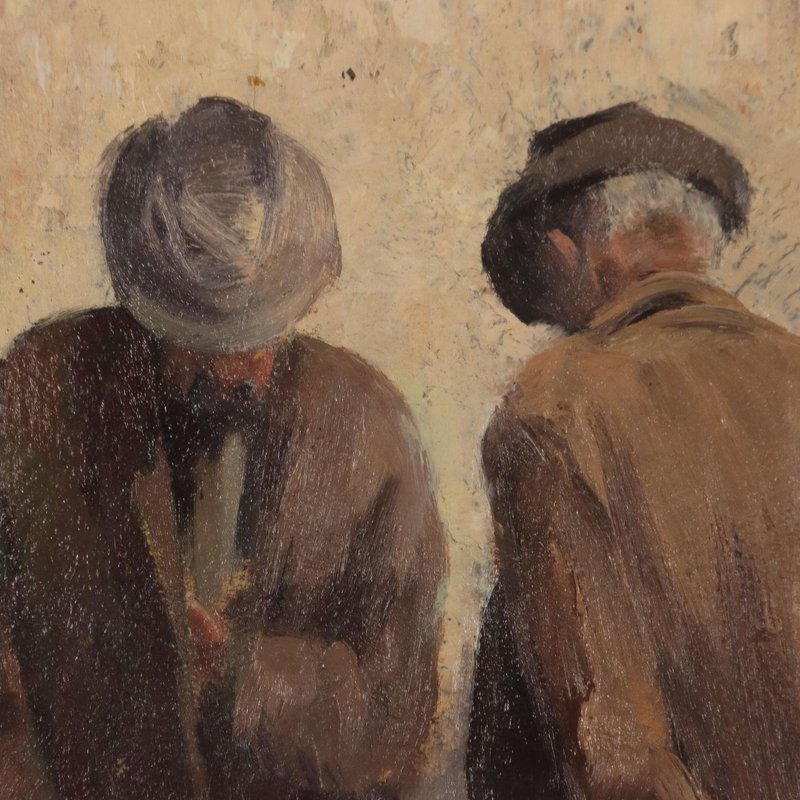 Giulio Da Vicchio, Oil on Canvas, Framed for sale at Pamono