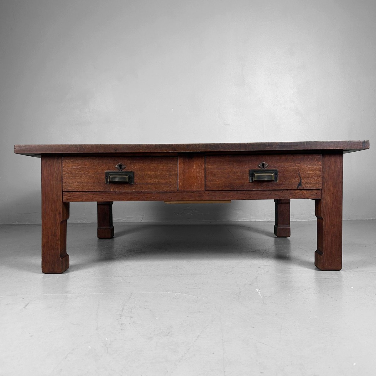 Vintage Traditional Japanese Low Table, 1930s for sale at Pamono