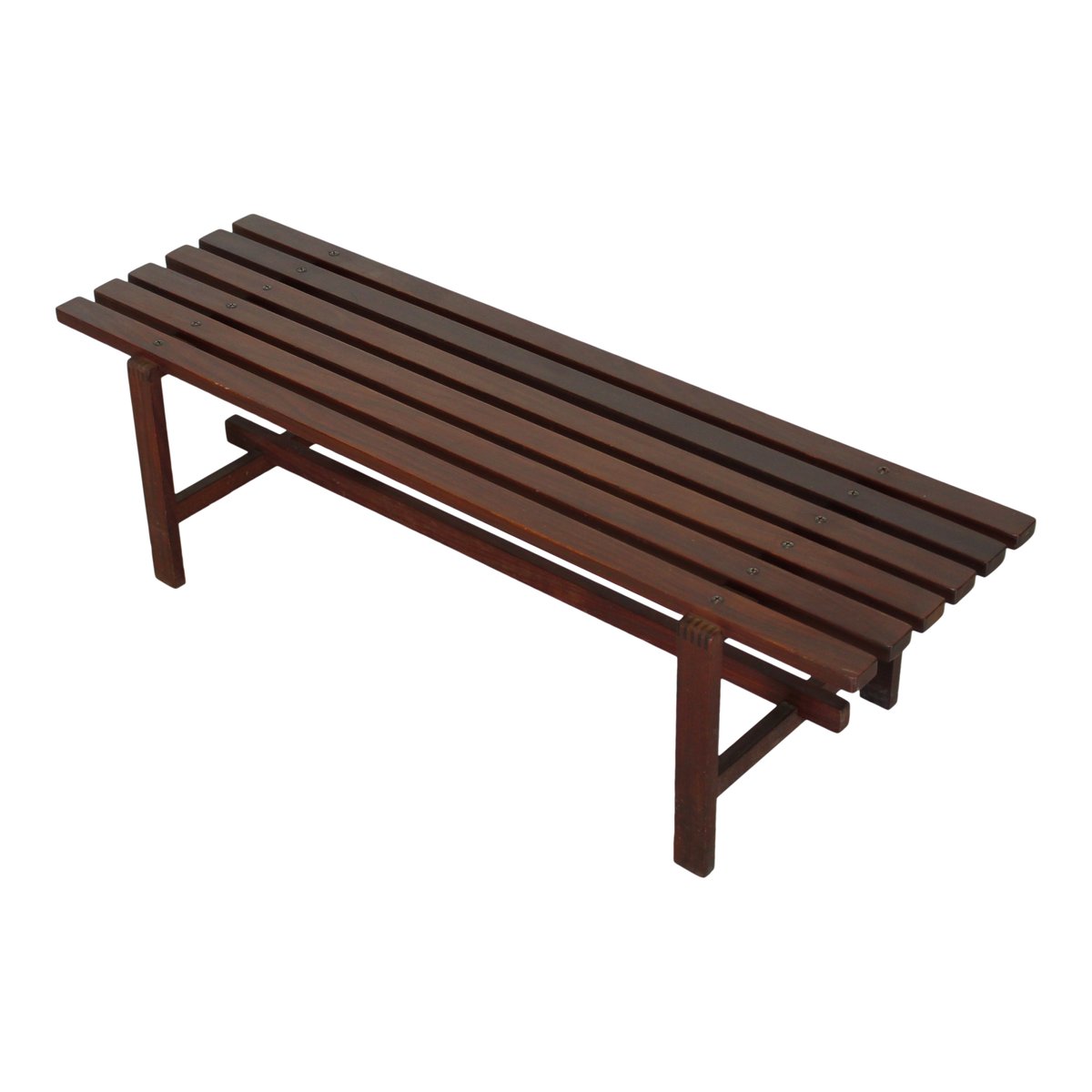 Mid-Century Modern Teak Bench by Ezio Longhi for Elam, Italy, 1950s for ...