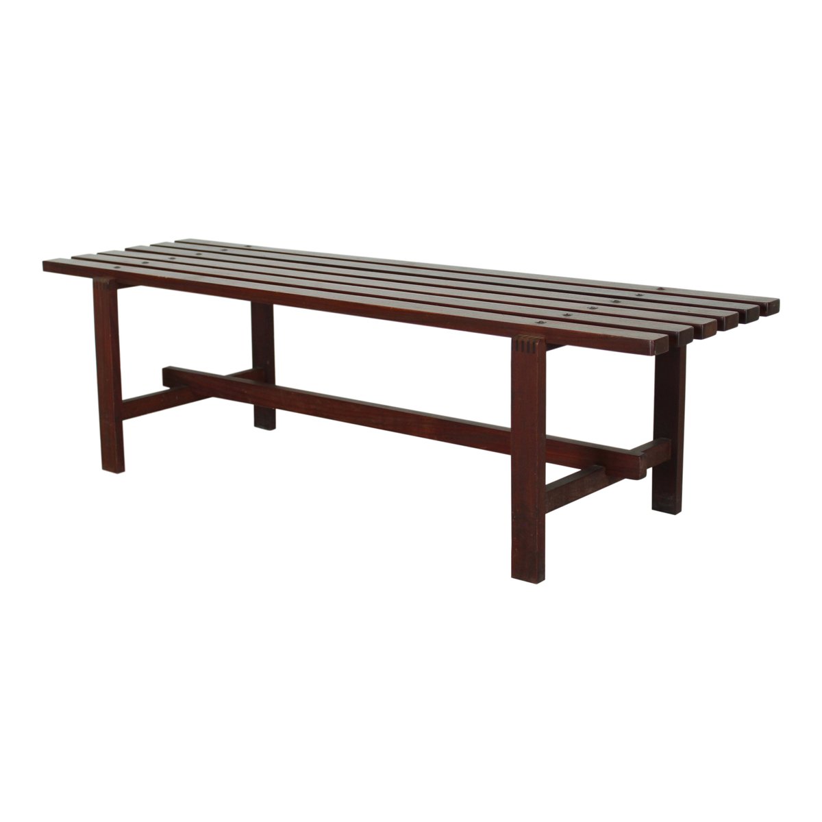 Mid-Century Modern Teak Bench by Ezio Longhi for Elam, Italy, 1950s for ...
