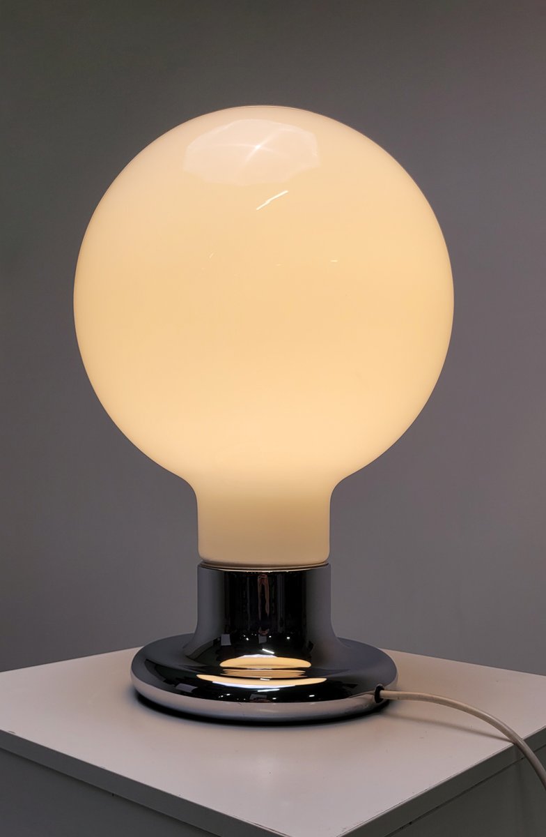 Glass Dome Table Lamp attributed to Cosack Leuchten, 1960s for sale at ...