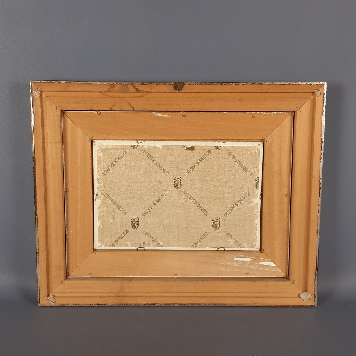 G. Foglietta, Pretini Fruit Market, 20th Century, Oil on Canvas, Framed ...