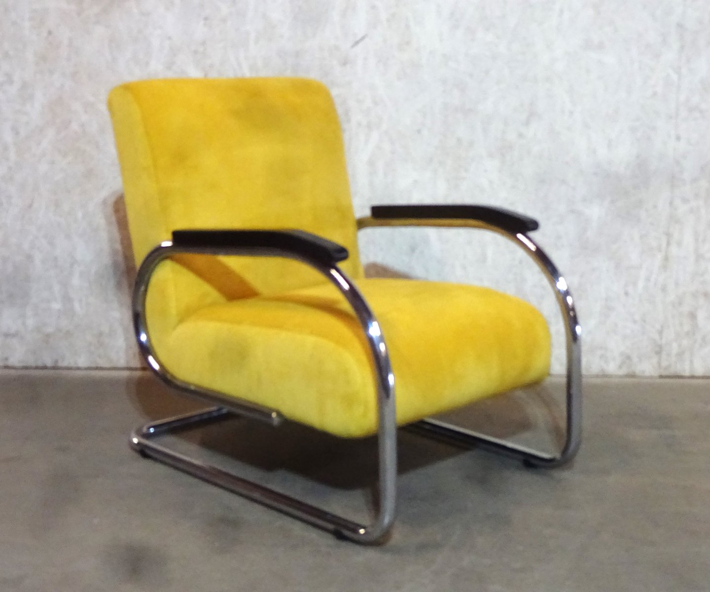 Bauhaus Chrome Tubular Frame Chair from Tubax for sale at Pamono