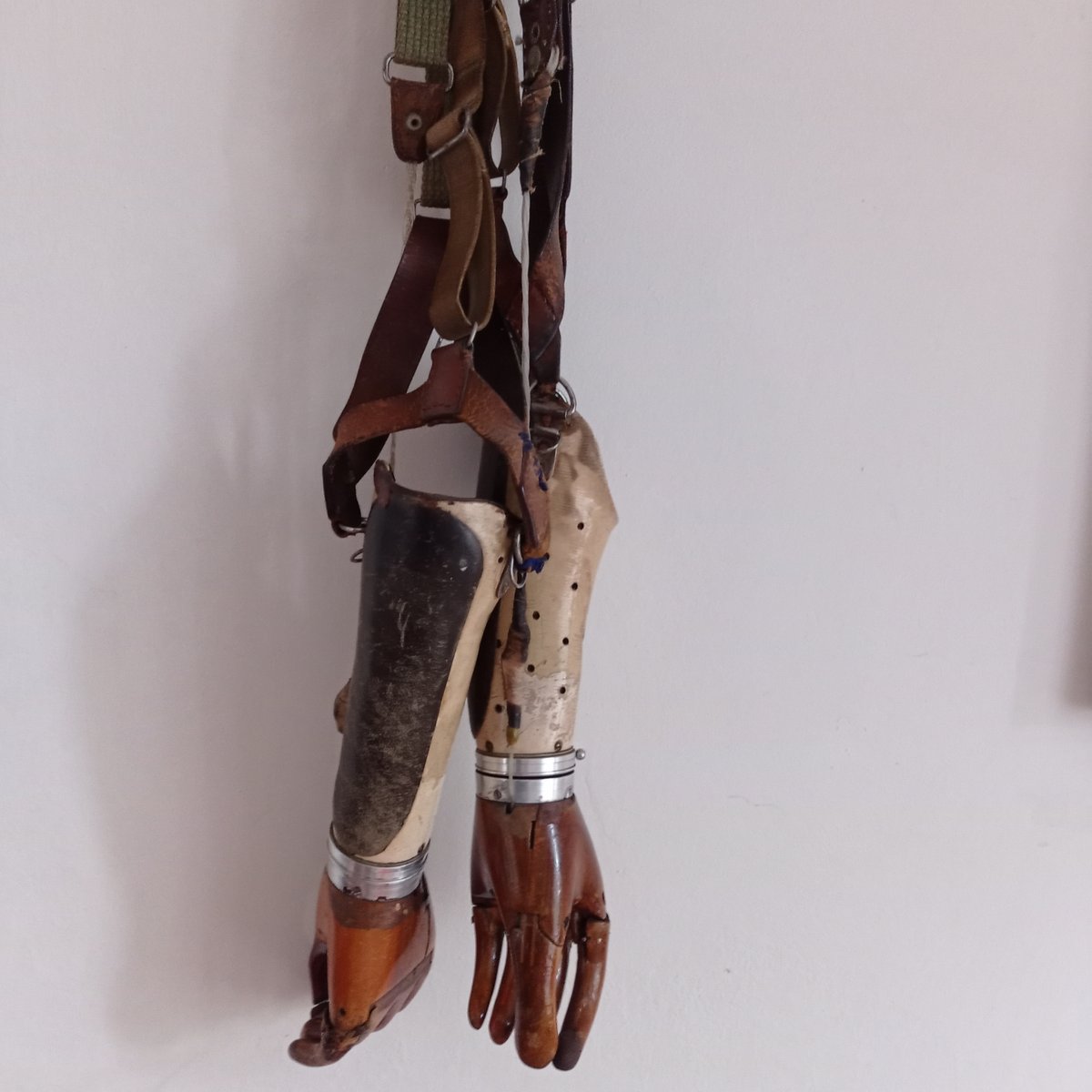 Antique Prosthetic Arms, 1920s, Set of 2 for sale at Pamono