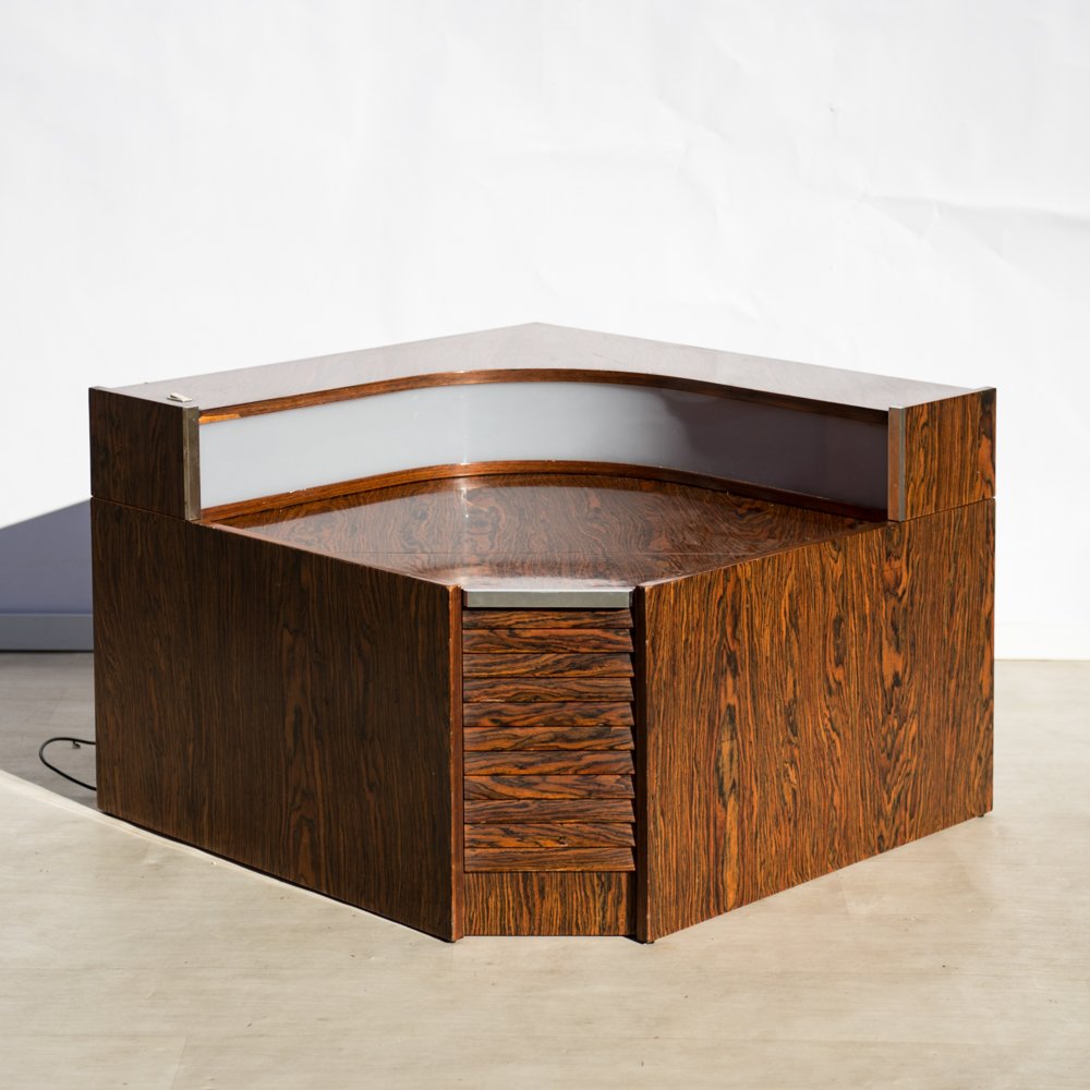 Vintage Corner Bar Table, 1970s for sale at Pamono