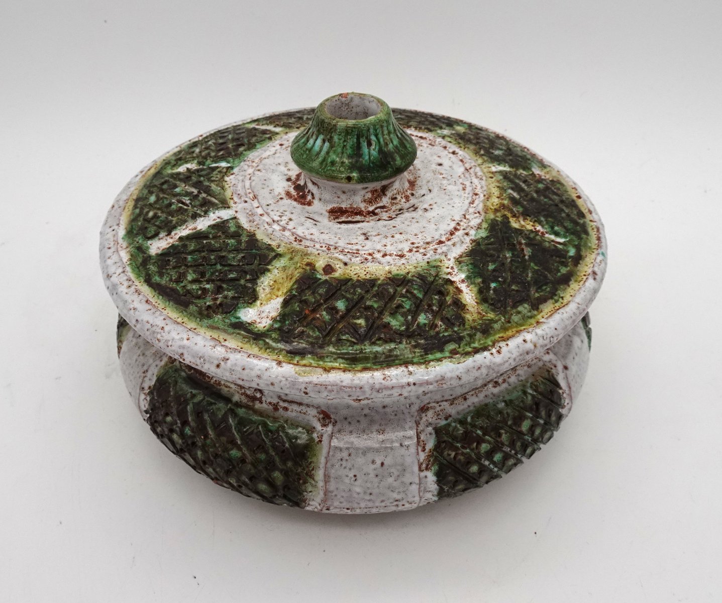 Vintage Ceramic Box by Marcel Giraud Cardelle from Vallauris, 1960s for ...