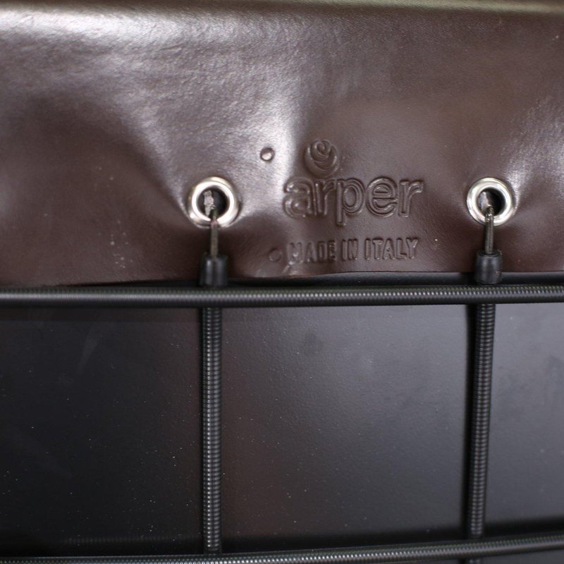 Leather Dining Chairs from Arper, Set of 6 for sale at Pamono