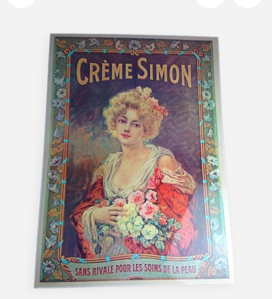 Simon Cream Advertising Poster, 1950s for sale at Pamono