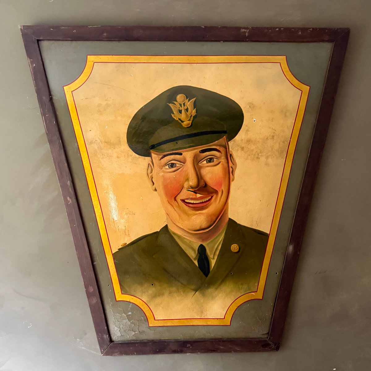 Large Circus Art Sign by Edwin Hall, 1920s for sale at Pamono