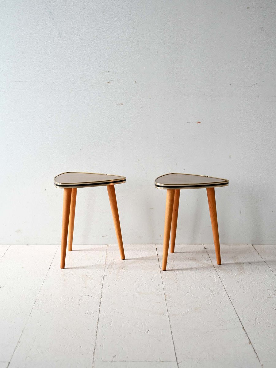 Vintage Scandinavian Formica Coffee Tables, 1970s, Set of 2 for sale at ...