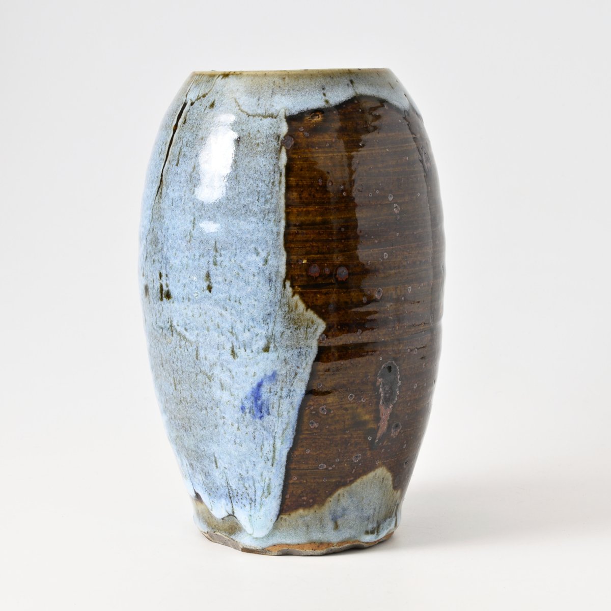 French Studio Pottery Vase, 1980s for sale at Pamono