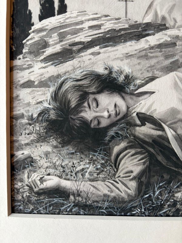 Charles Burki, The Accident Original Noir, 1964, Paper for sale at Pamono