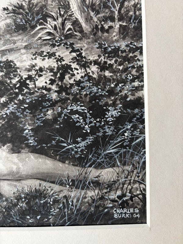 Charles Burki, The Accident Original Noir, 1964, Paper for sale at Pamono