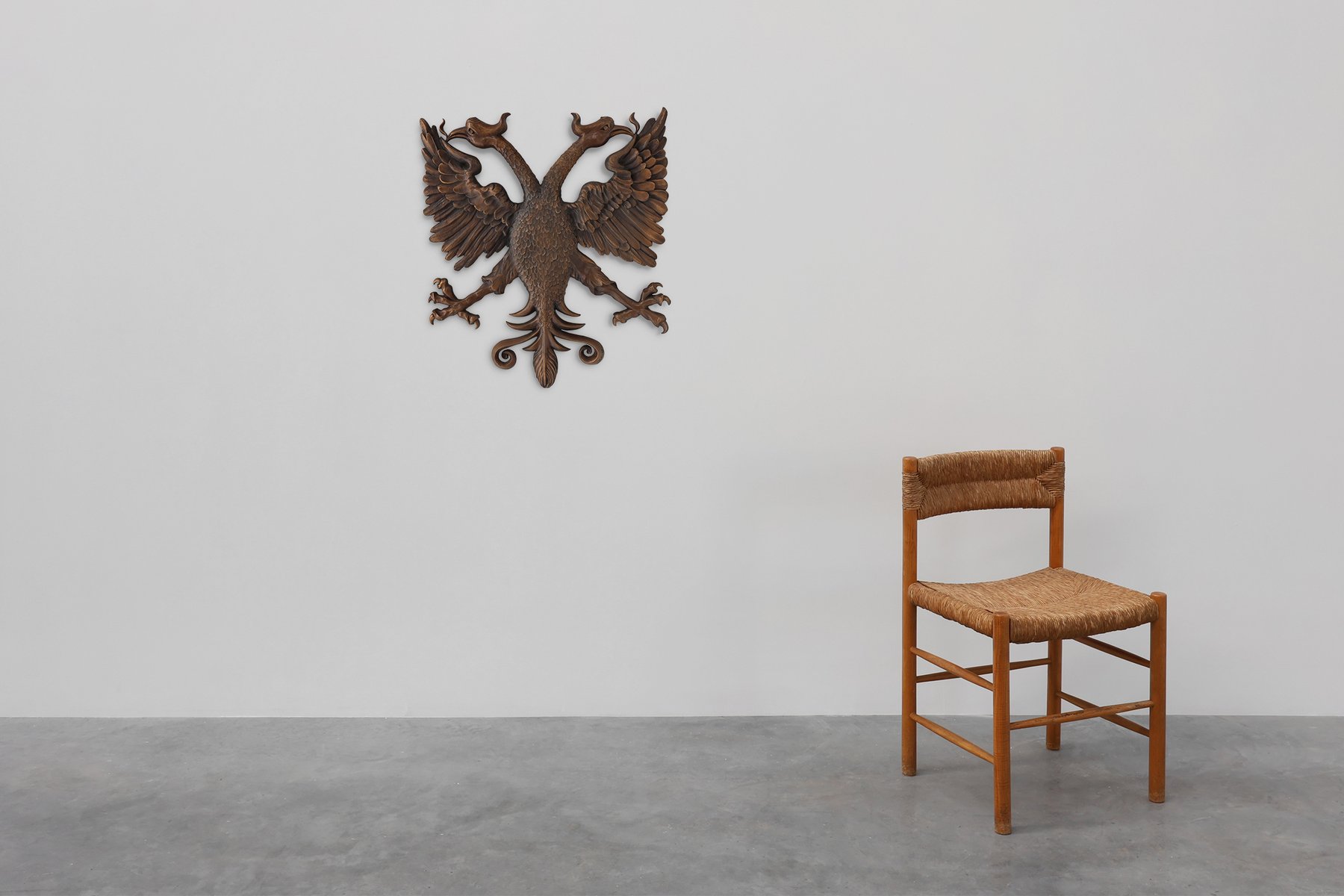 Large Bronze Double-Headed Eagle Wall Plaque, Belgium, 1950s for sale ...