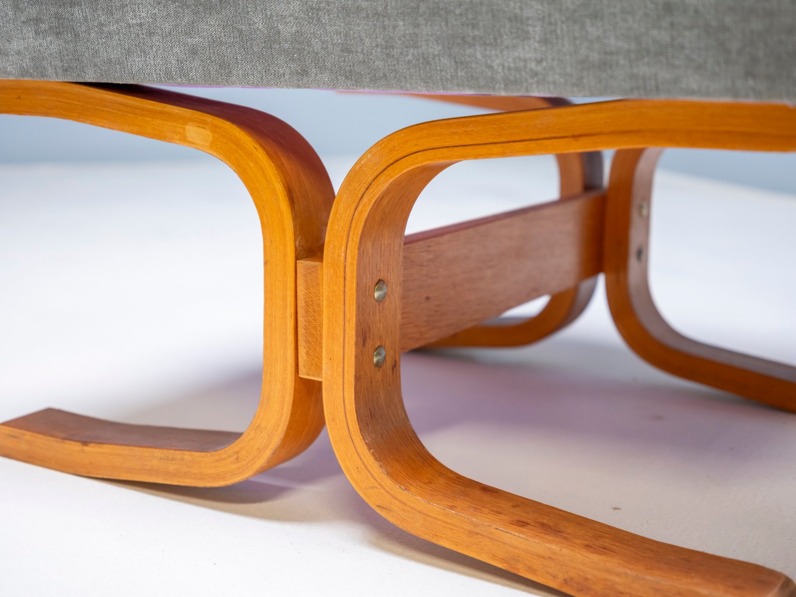 Vintage Lounge Chair by Ludvik Volak for Drevopodnik Holesov, 1977 for ...