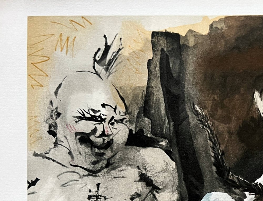 Pablo Picasso, Woman with Monkey, 1954, Lithograph for sale at Pamono