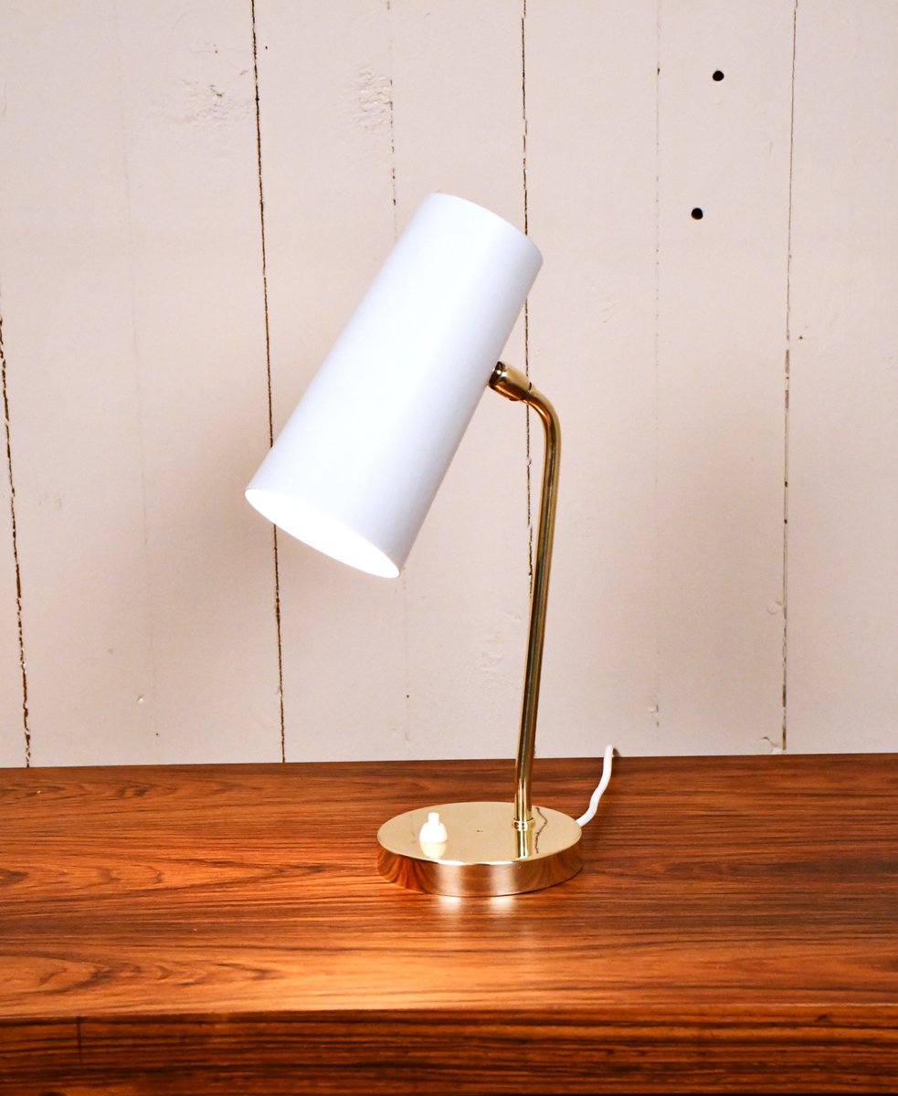 Swedish Modern Table Lamp by Harald Notini for Arvid Böhlmarks ...