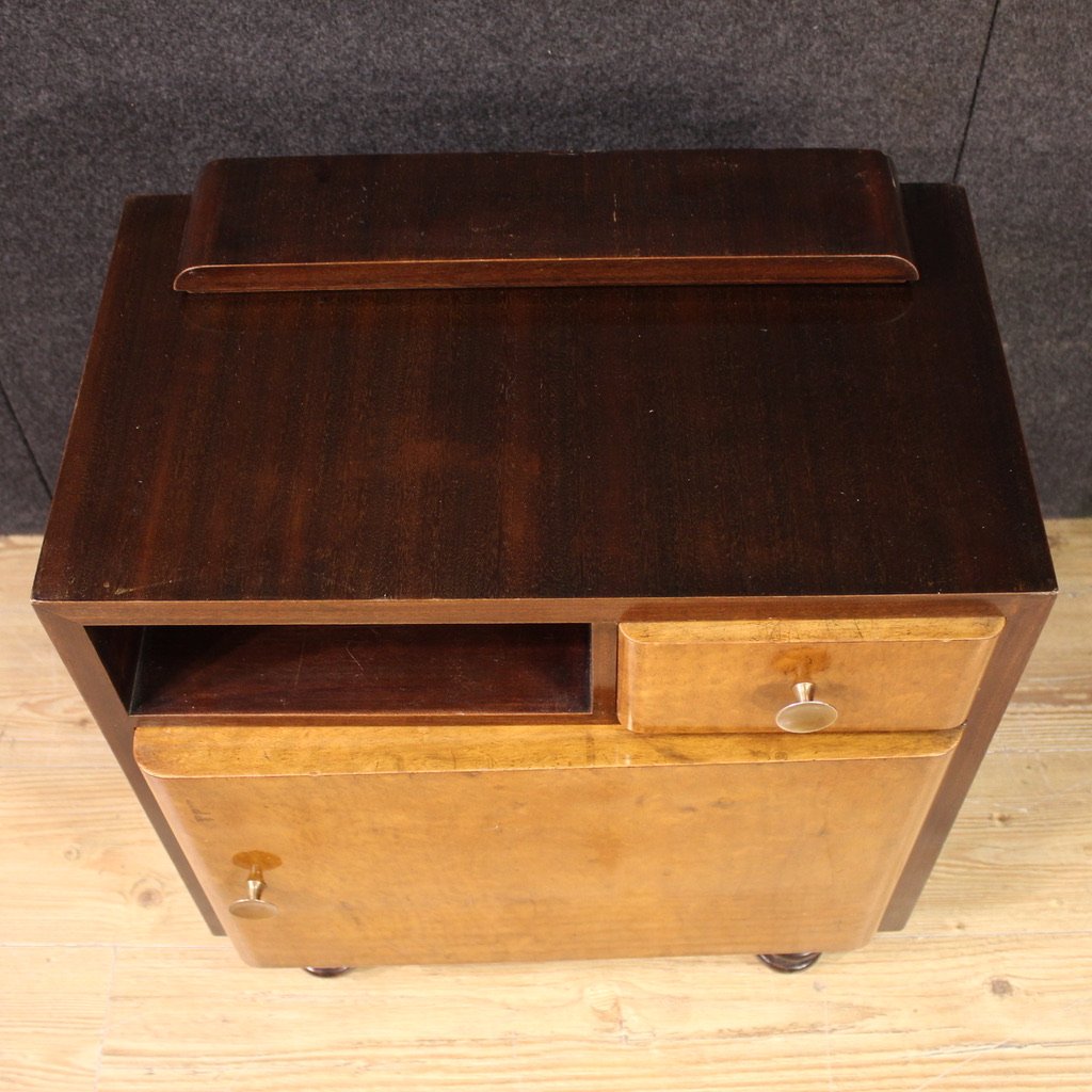 Italian Bedside Tables, 1960s, Set of 2 for sale at Pamono