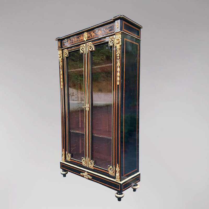 Antique Napoleon III Library, 1880 for sale at Pamono