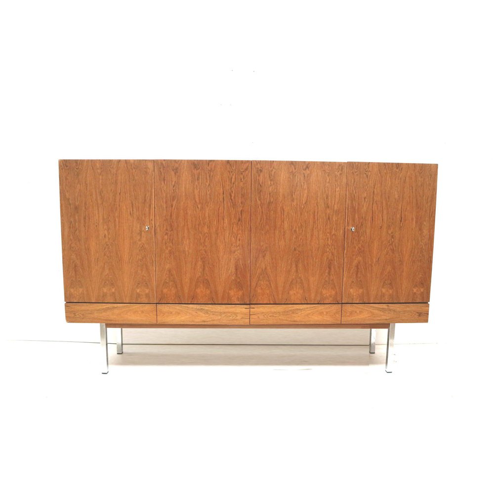 Vintage Rosewood Sideboard by Leo Bub for Wertmöbel for sale at Pamono