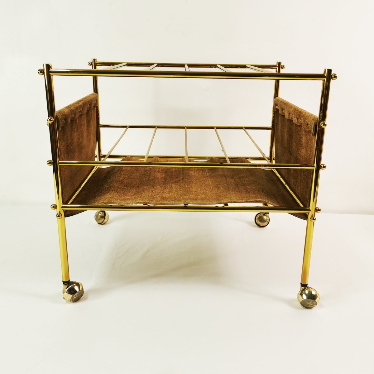 Vintage German Newspaper Side Table, 1960s for sale at Pamono