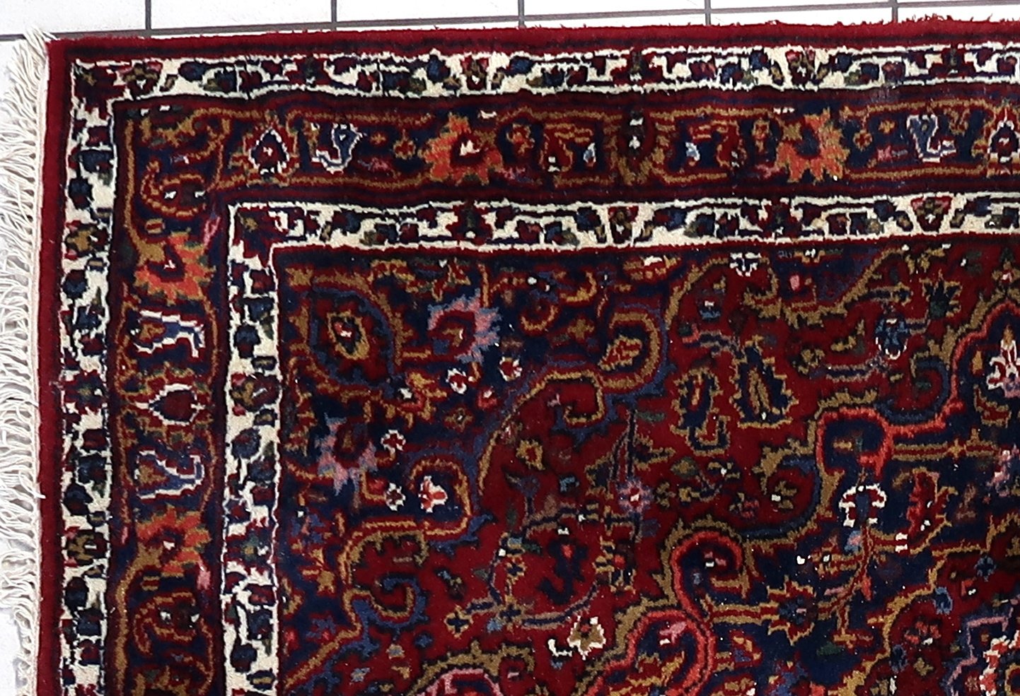 Vintage Handmade Hamadan Rug, 1970s for sale at Pamono