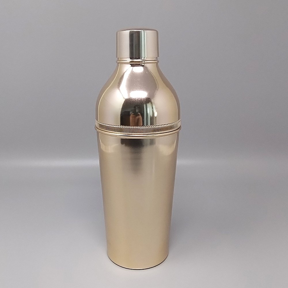 Cocktail Shaker in Aluminum, Italy, 1960s for sale at Pamono