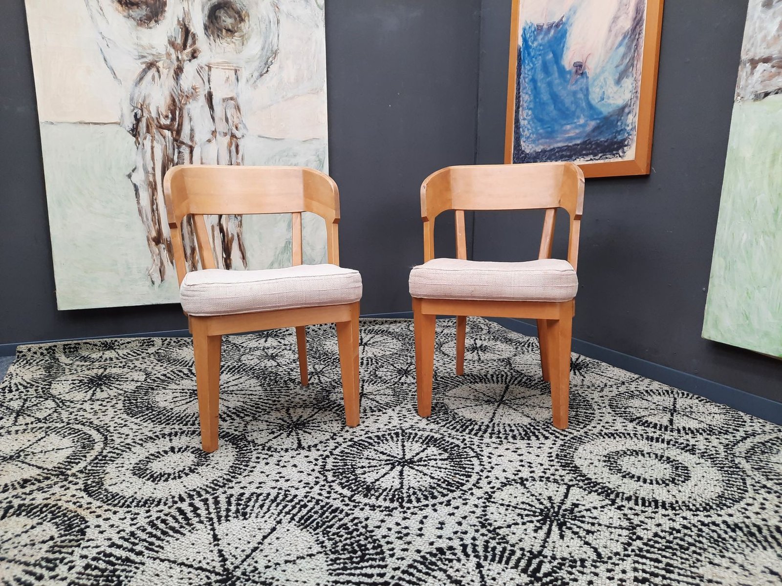 Anthroposophical K 1250 Chairs in Birch Wood by Felix Kayser for ...