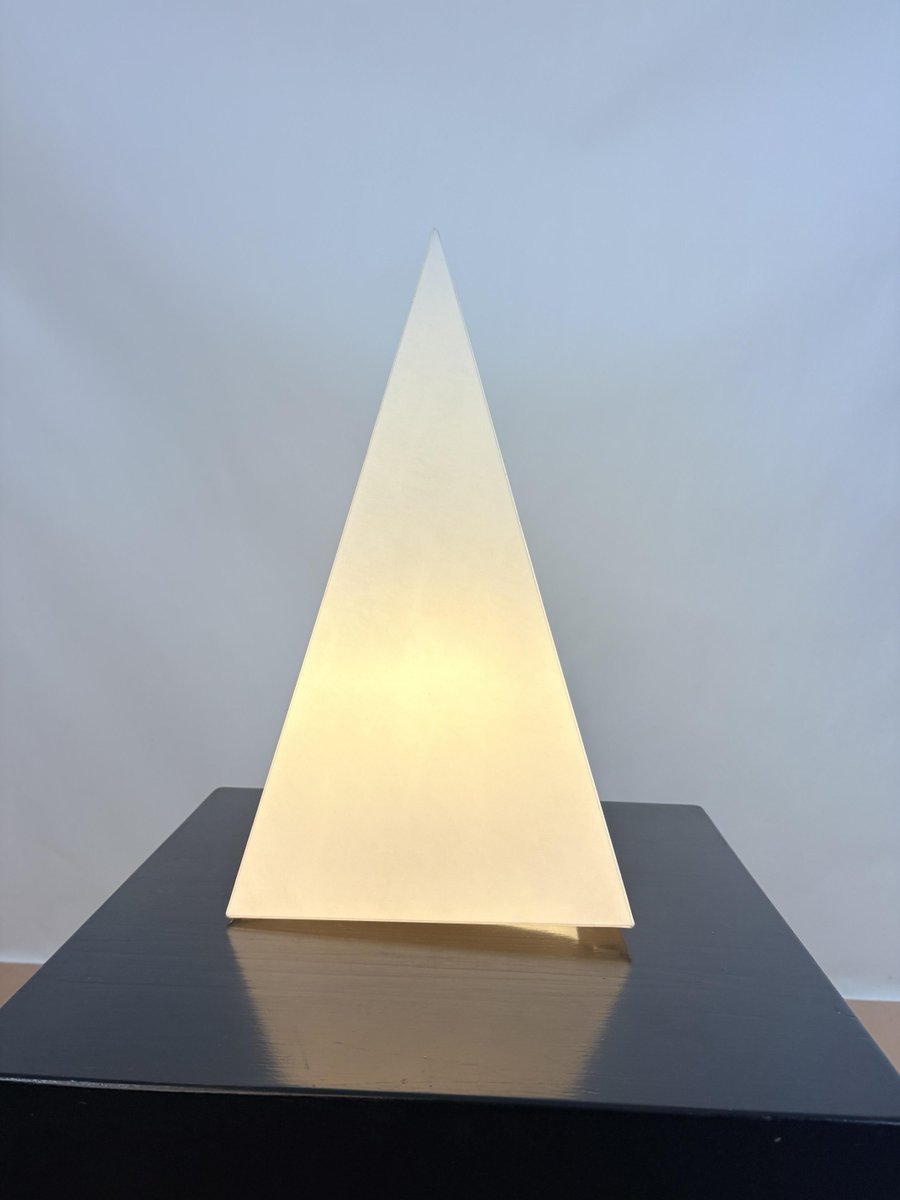 Vintage Pyramid Lamp from Woja, 1980s for sale at Pamono