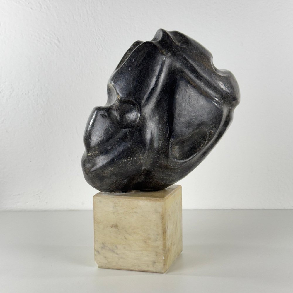 Pietro Cenedella, Abstract Head Sculpture, 1960s-1970s, Marble for sale ...