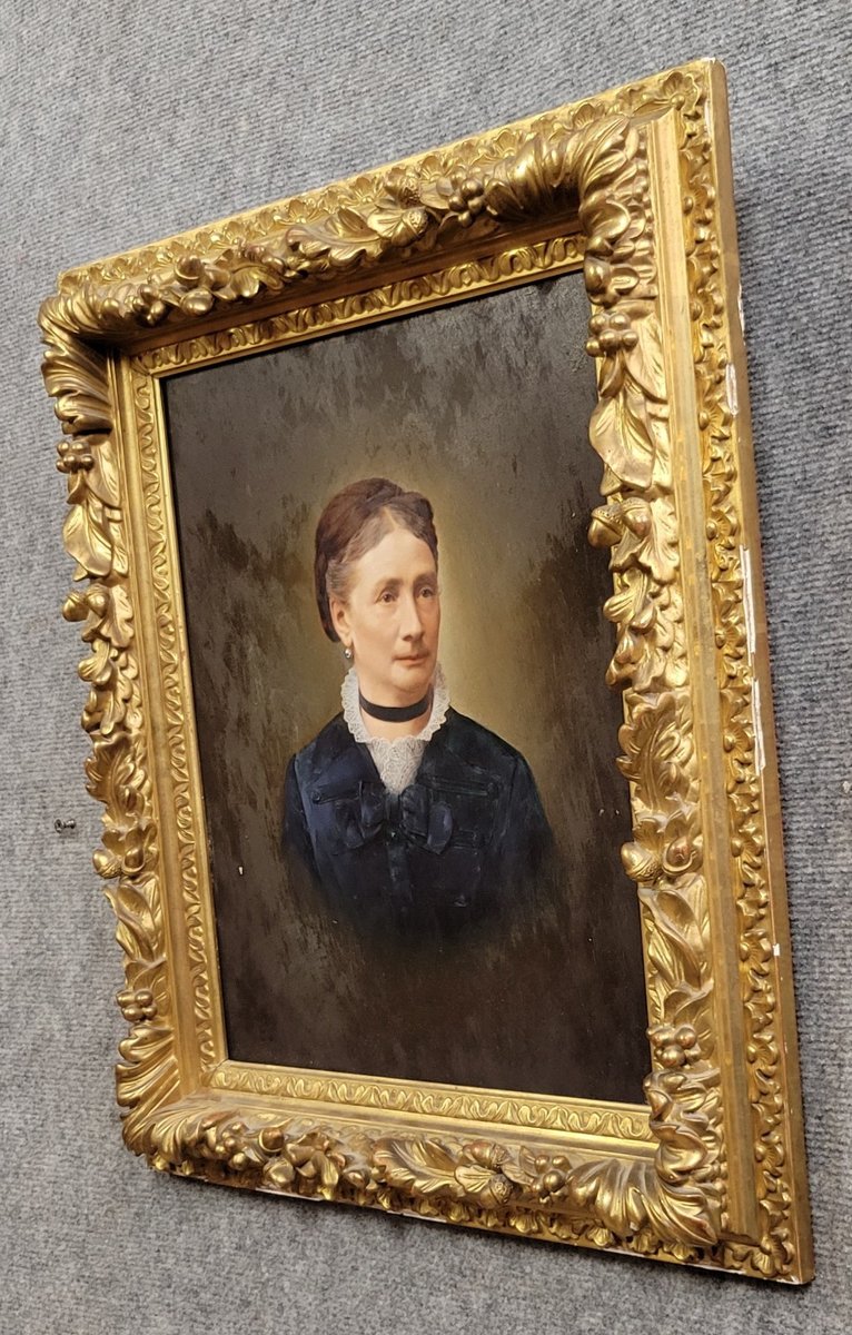 Jules-Émile Saintin, Notable Woman, 1850, Oil Painting, Framed for sale ...