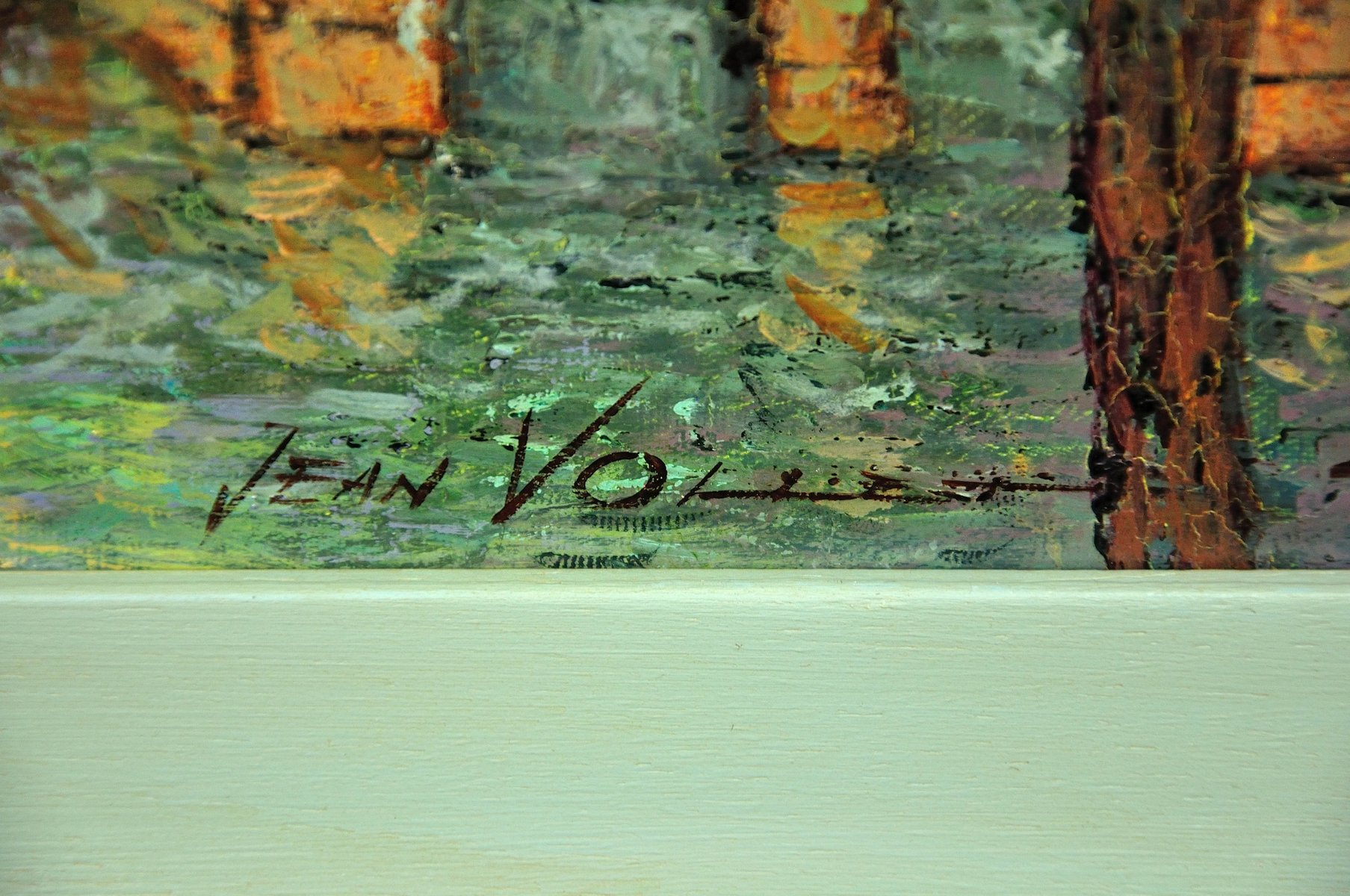 Jean Vollet, The River Eure, The Quarter of Chartres, Oil Painting ...