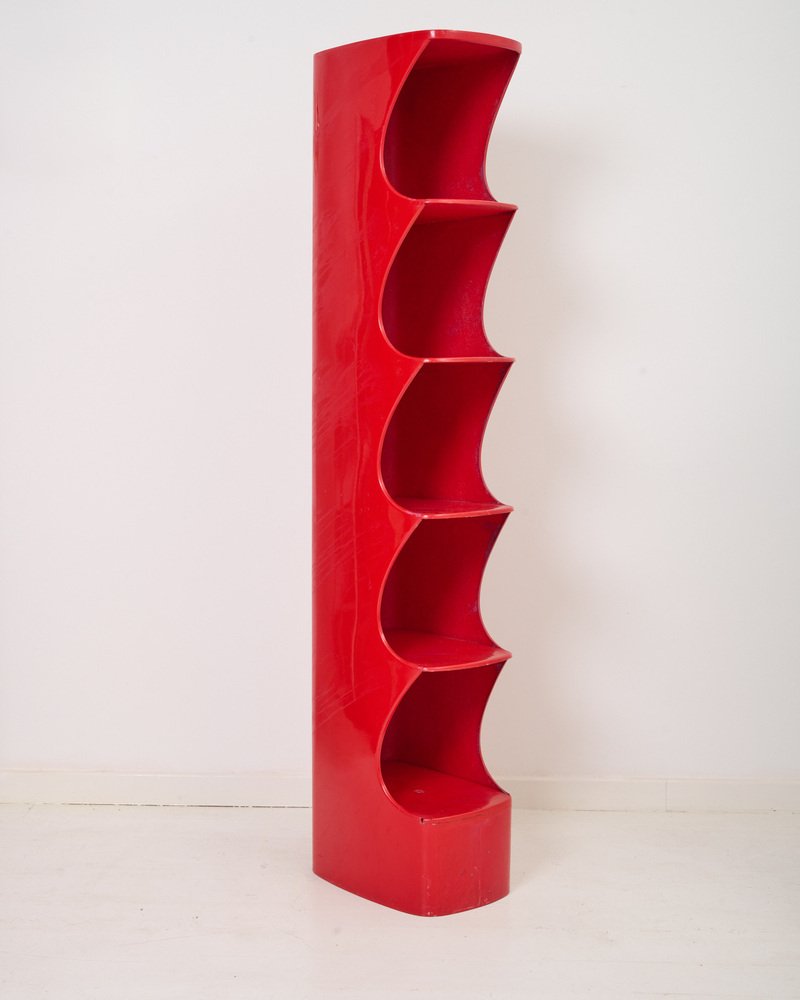 Red Totem Column by Valeric Doubroucinskis for Rodier, 1970s for sale ...